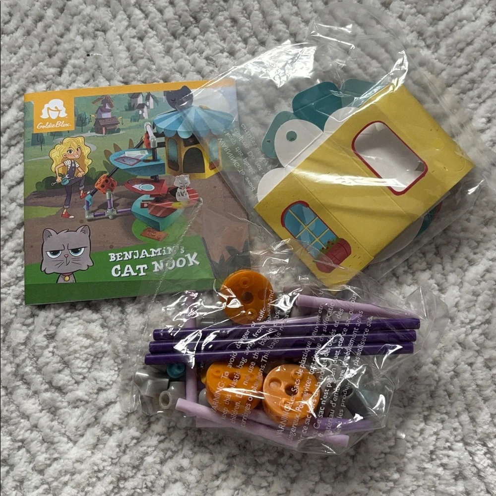 Goldie Blox | Toys | Goldie Blox Build Craft Benjamins Cat Nook ...
